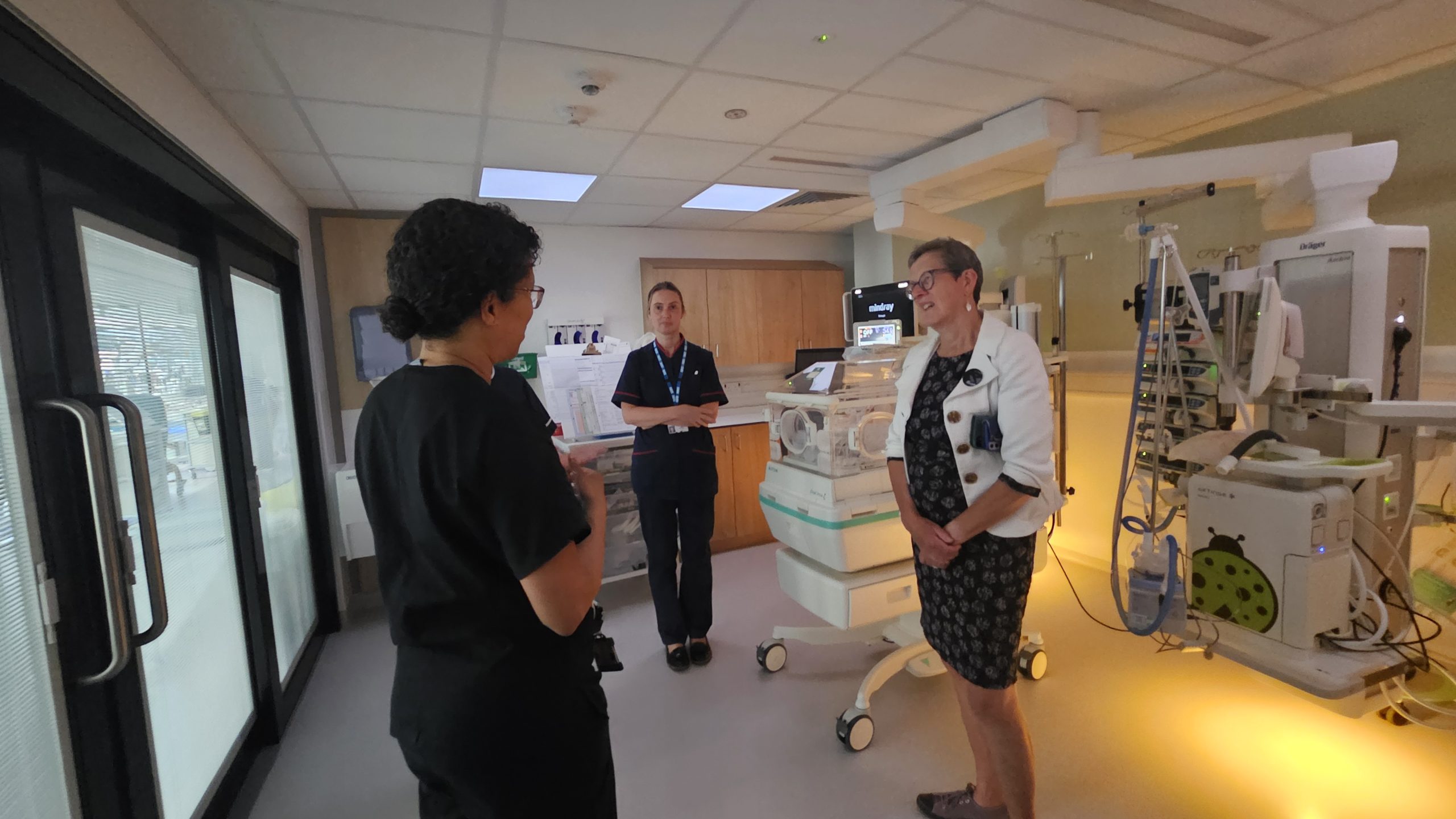 Dr Kathy Mclean visits some of Nottinghamshire’s smallest patients on ...